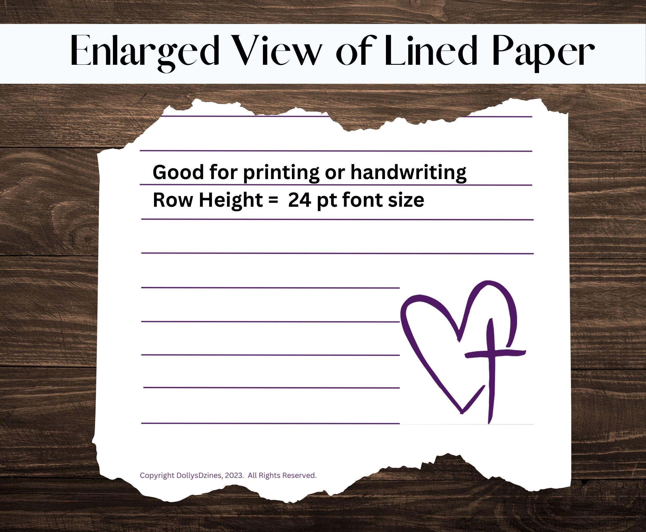 Cross Printable Stationary Set With Envelope, Writing Paper, US Letter ...