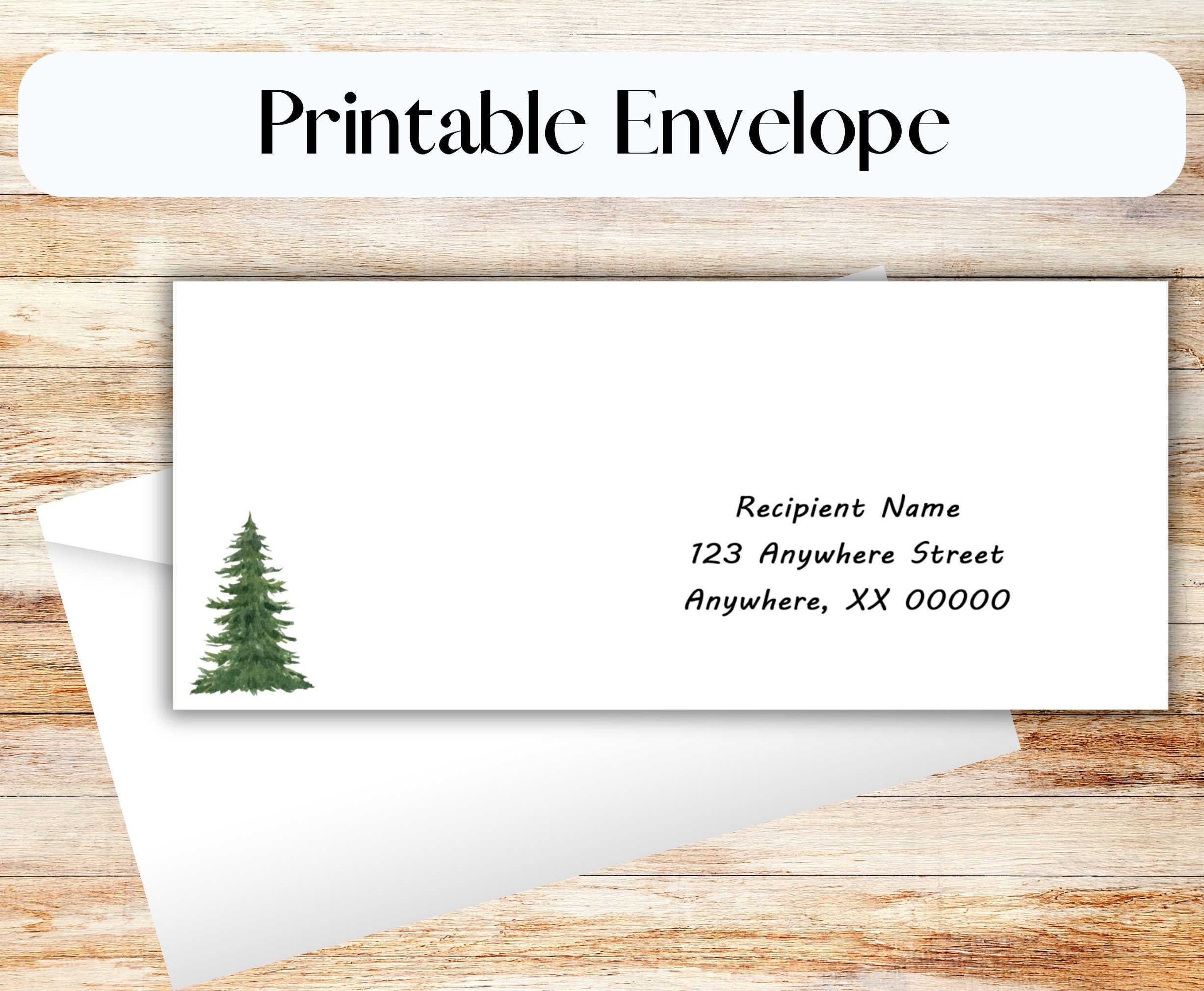 Christmas Tree Stationary, Christmas Tree Stationery, Christmas ...