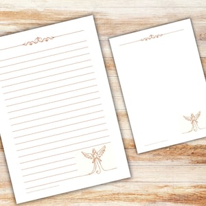 Angels PRINTABLE Stationery Writing Paper Stationary Letter Writing ...