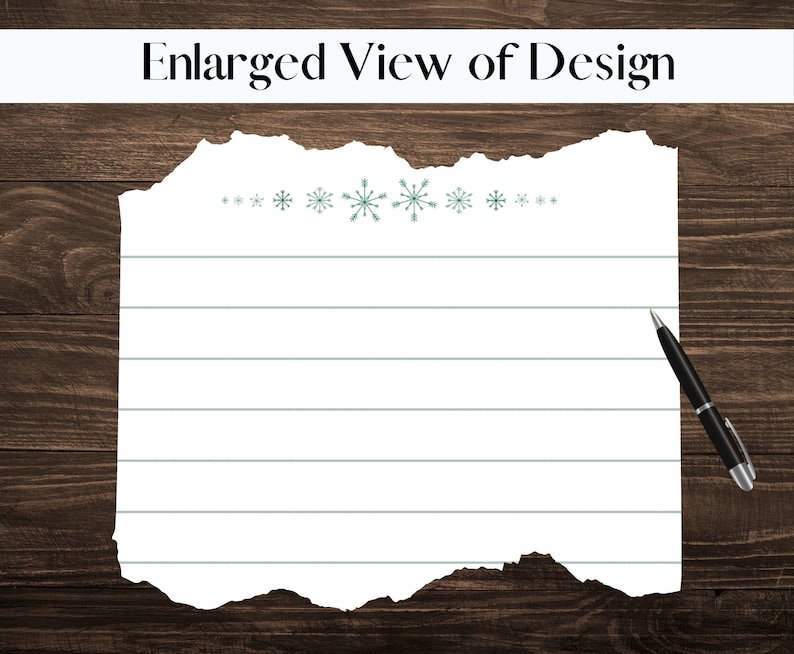 Pine Tree PRINTABLE Stationery Writing Paper Stationary Letter Lined ...