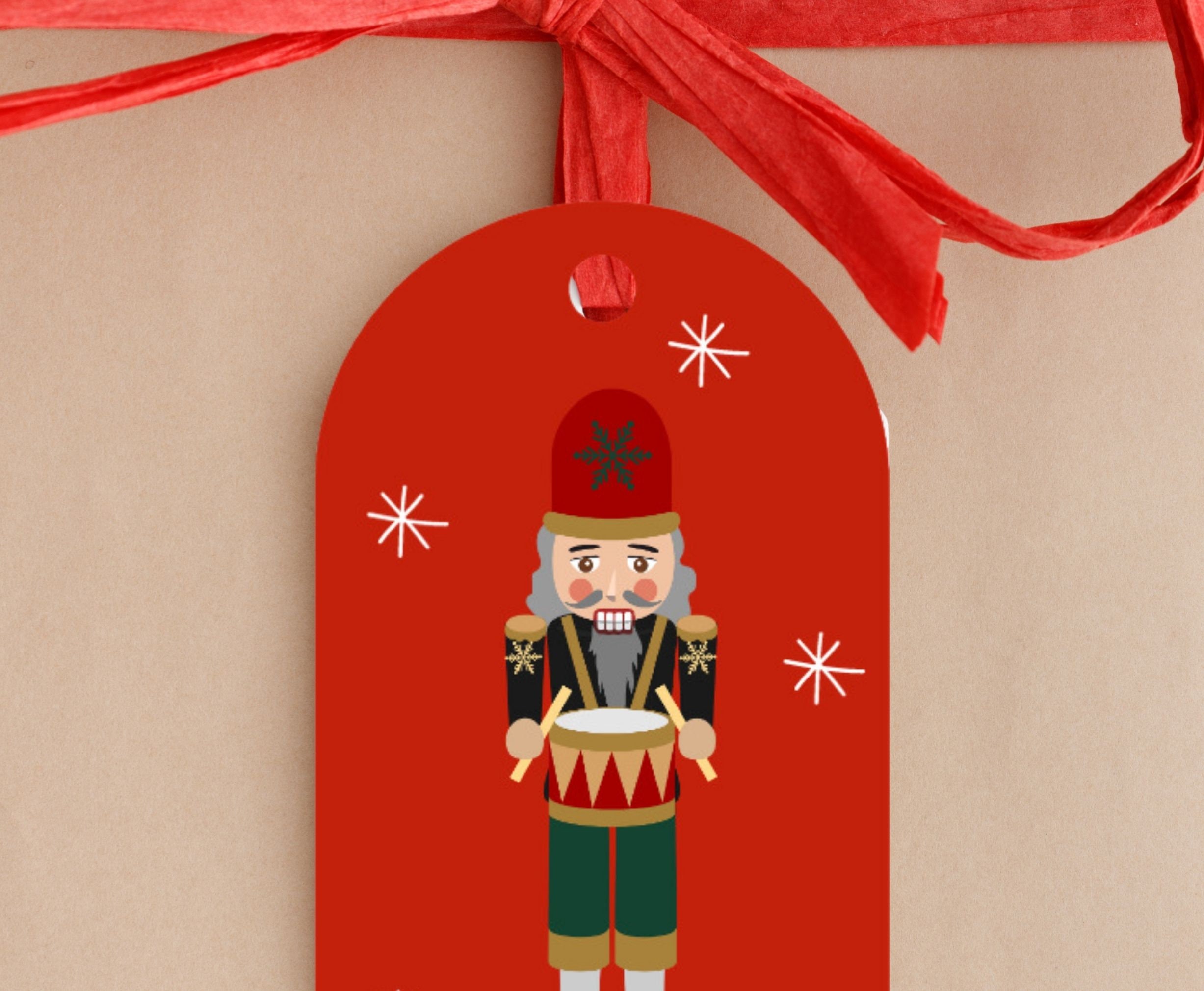 Nutcracker Gift Tags, Gift Tags Printable, Christmas Gift Tags ...