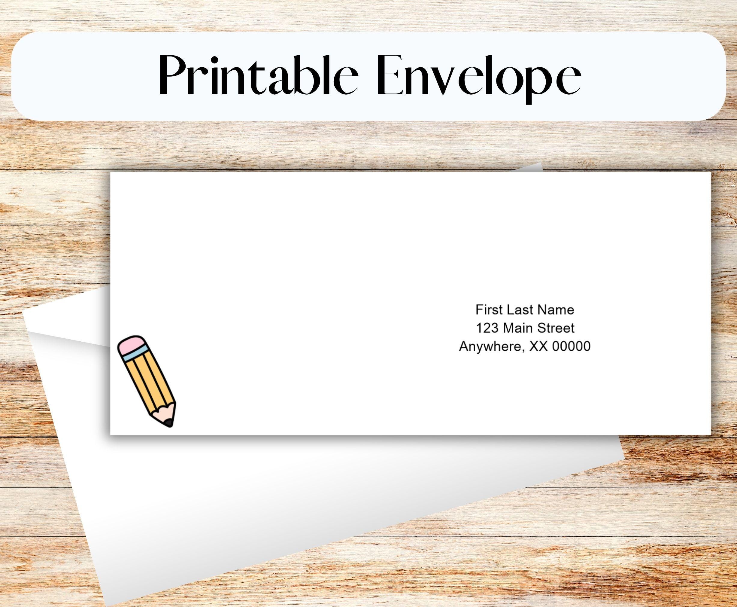 Back to School PRINTABLE Stationery Writing Paper Stationary Letter ...