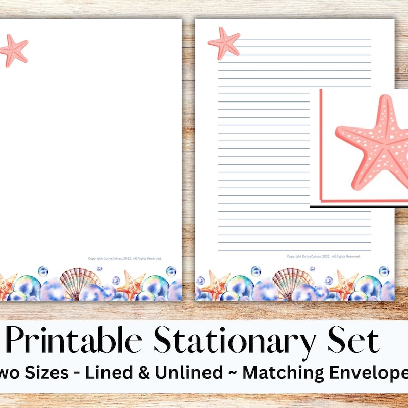 Seashell Printable - Etsy