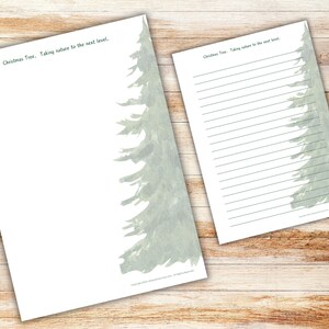Christmas Tree Stationary, Christmas Tree Stationery, Christmas ...