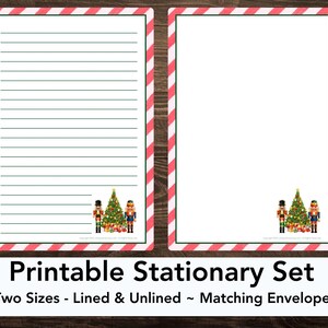 Nutcracker Stationary, Nutcracker Printable, Nutcracker Stationery ...