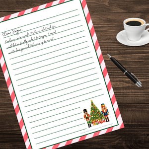 Nutcracker Stationary, Nutcracker Printable, Nutcracker Stationery ...