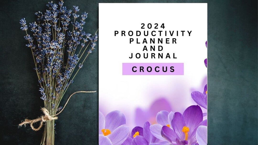 2024 Planner 2024 Calendar 2024 Floral Planner Botanical Calendar ...