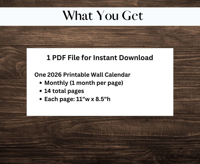 2026 Coffee Calendar PRINTABLE Java Mugs Coffee Bean Wall Calendar Desk Calendar Home Office US ...