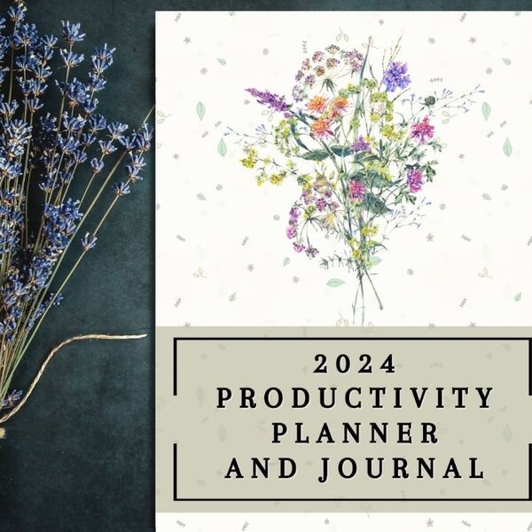 Botanical Planner - Etsy