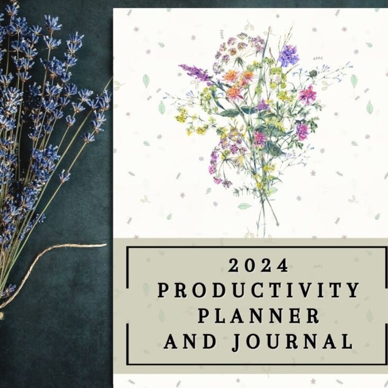 Botanical Planner - Etsy