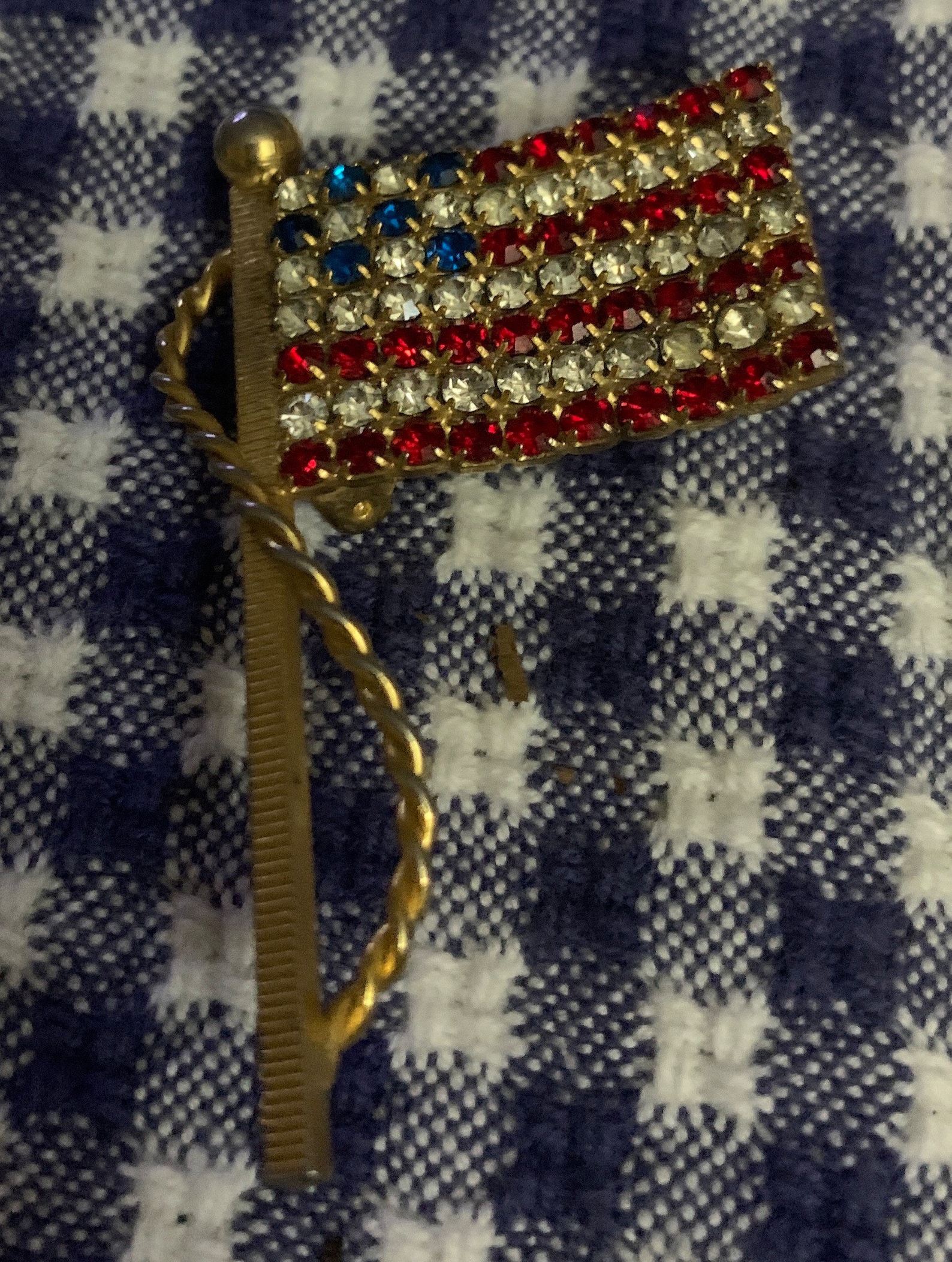 Crystal American Flag! - Etsy