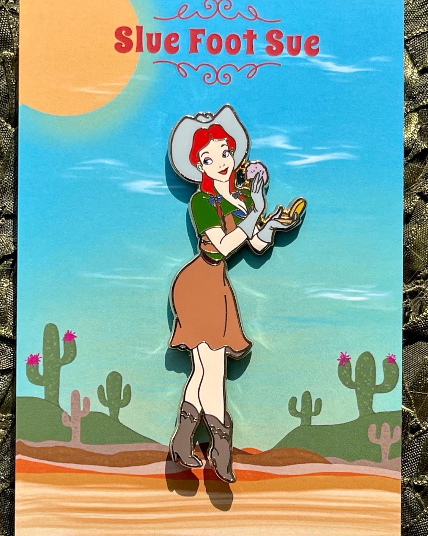 Cowgirl Slue Foot Sue Pin , LE 35 - Etsy