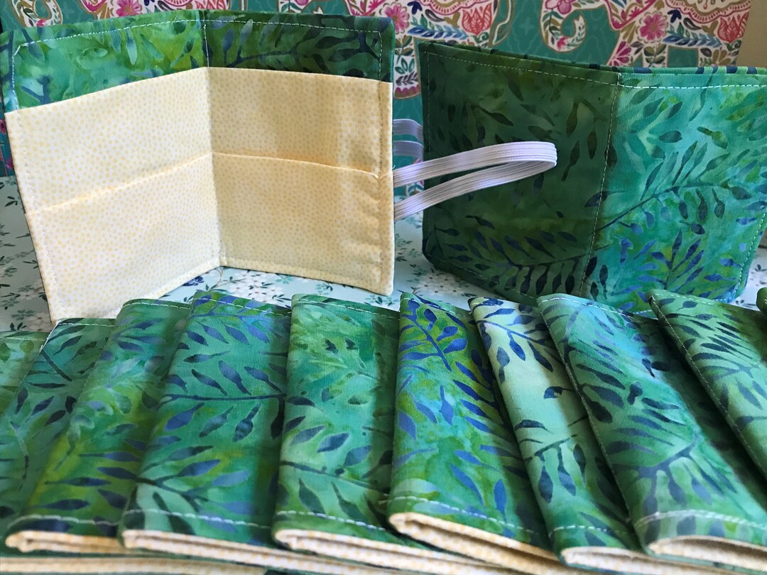 Tea Wallet - Hand Sewn "tea Toter" *free Shipping* - Etsy