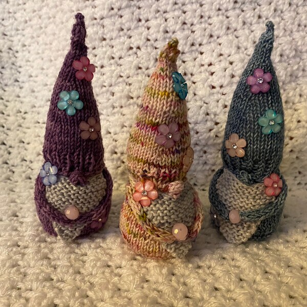 Knitted Gnomes - Etsy