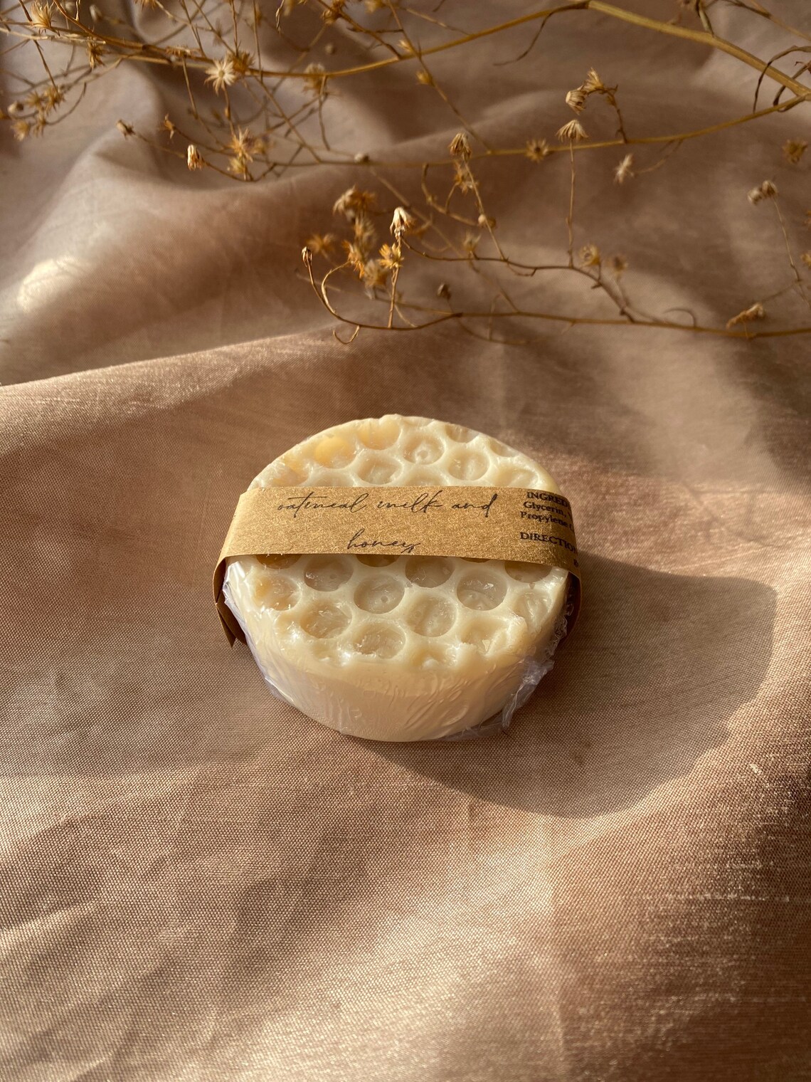 Oatmeal Milk And Honey Goat Milk Bar Soap Etsy