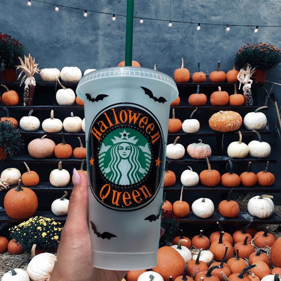 Halloween Starbucks Cup, Fall Starbucks Cup , Spooky Season Starbucks ...