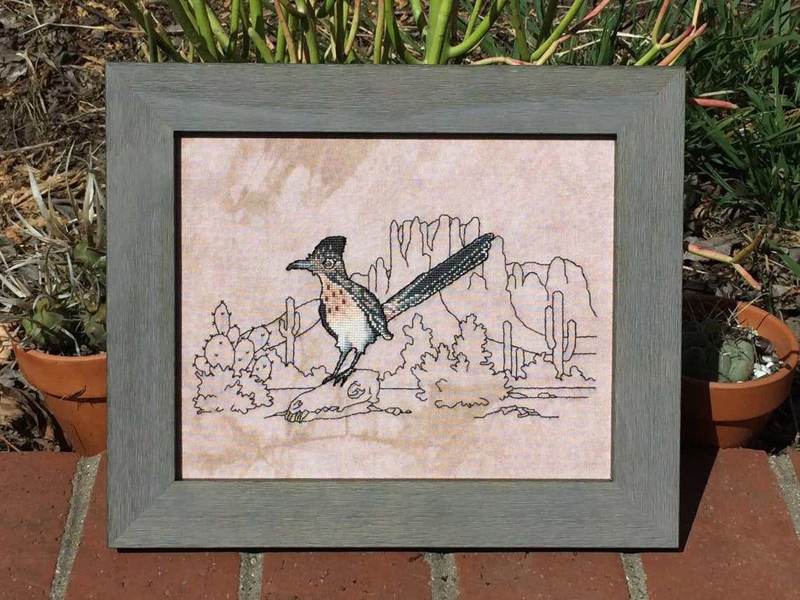 Roadrunner Cross Stitch Pattern PDF - Instant Download - Etsy