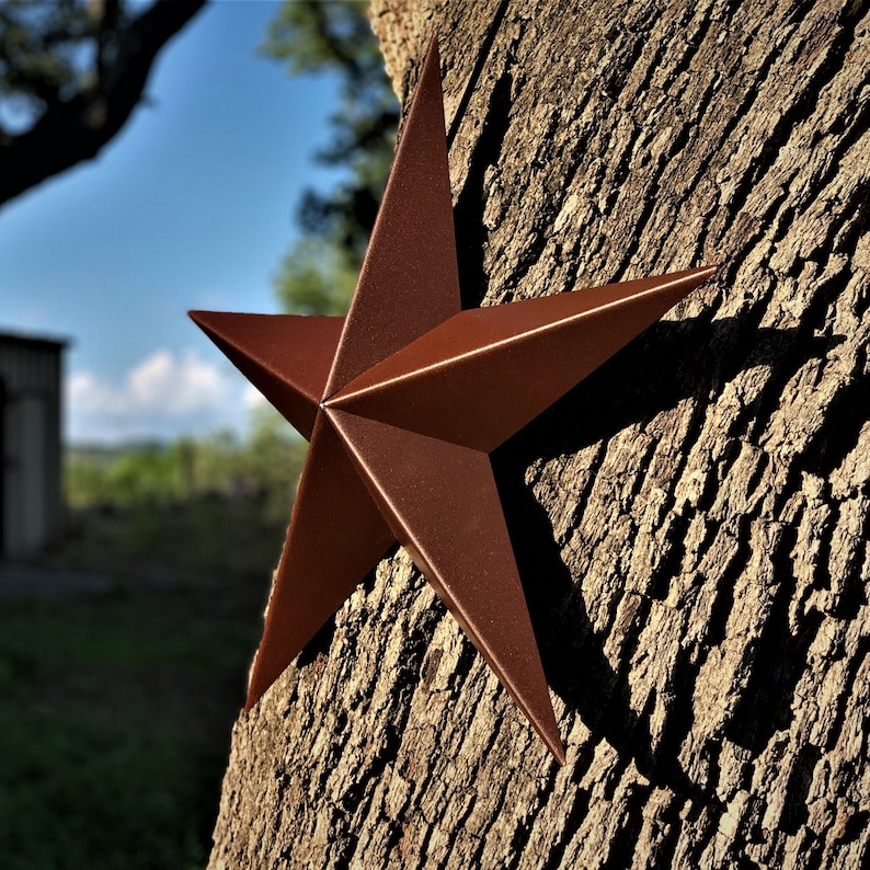 22 Rustic Barn Star Iron Farmhouse Metal Wall Decor Rust - Etsy