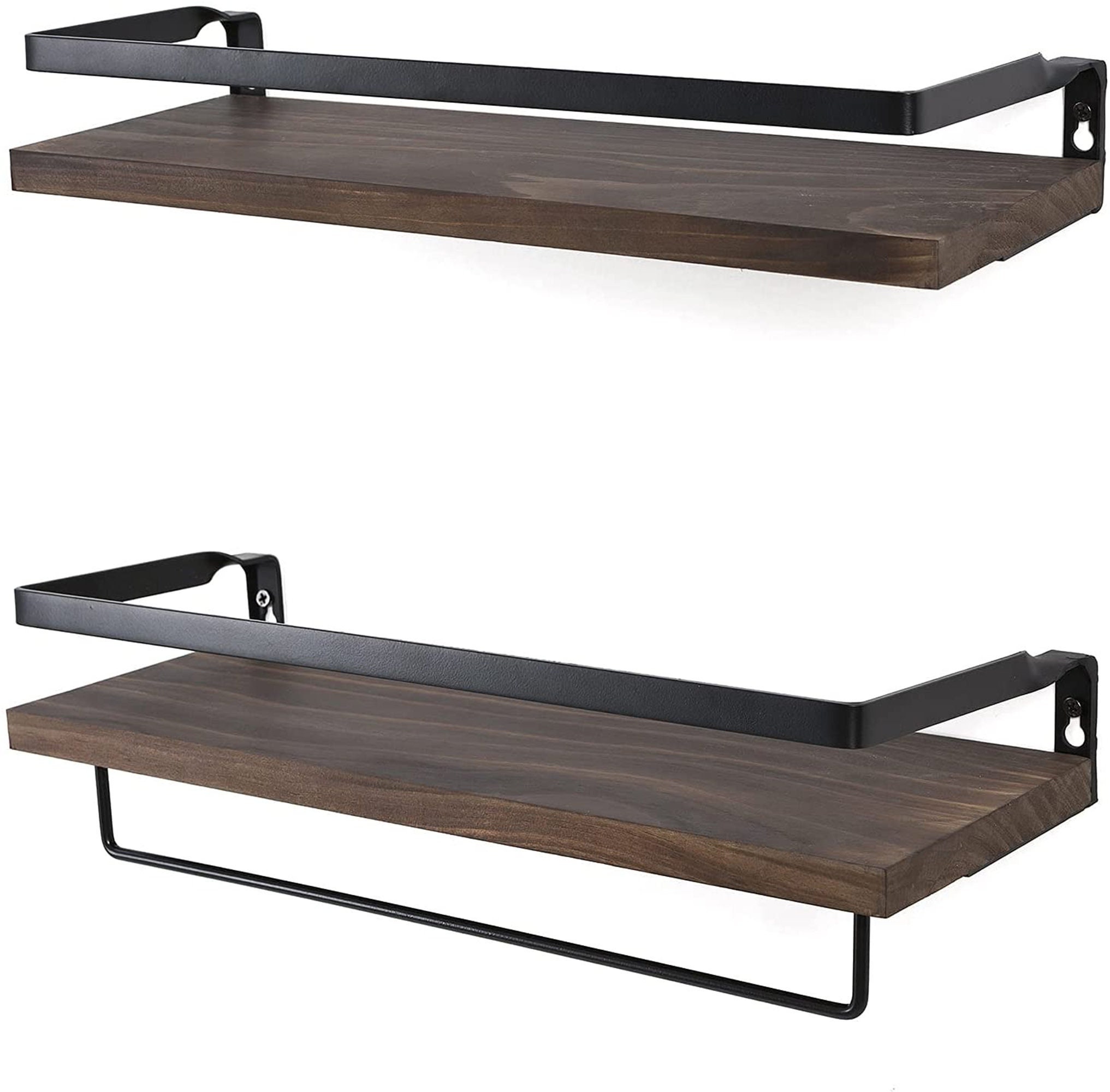 2 Floating Storage Shelves Shelves for Living Room Kitchen - Etsy
