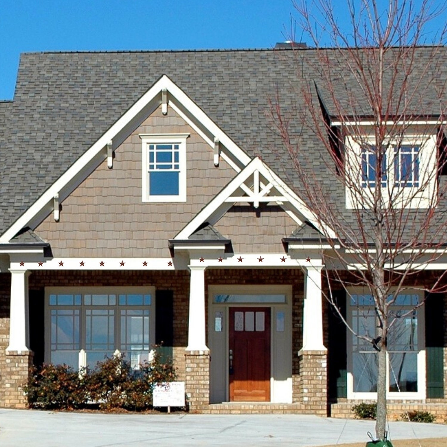 5 set of 6 Rustic Barn Star Heavy Gauge Metal Iron | Etsy