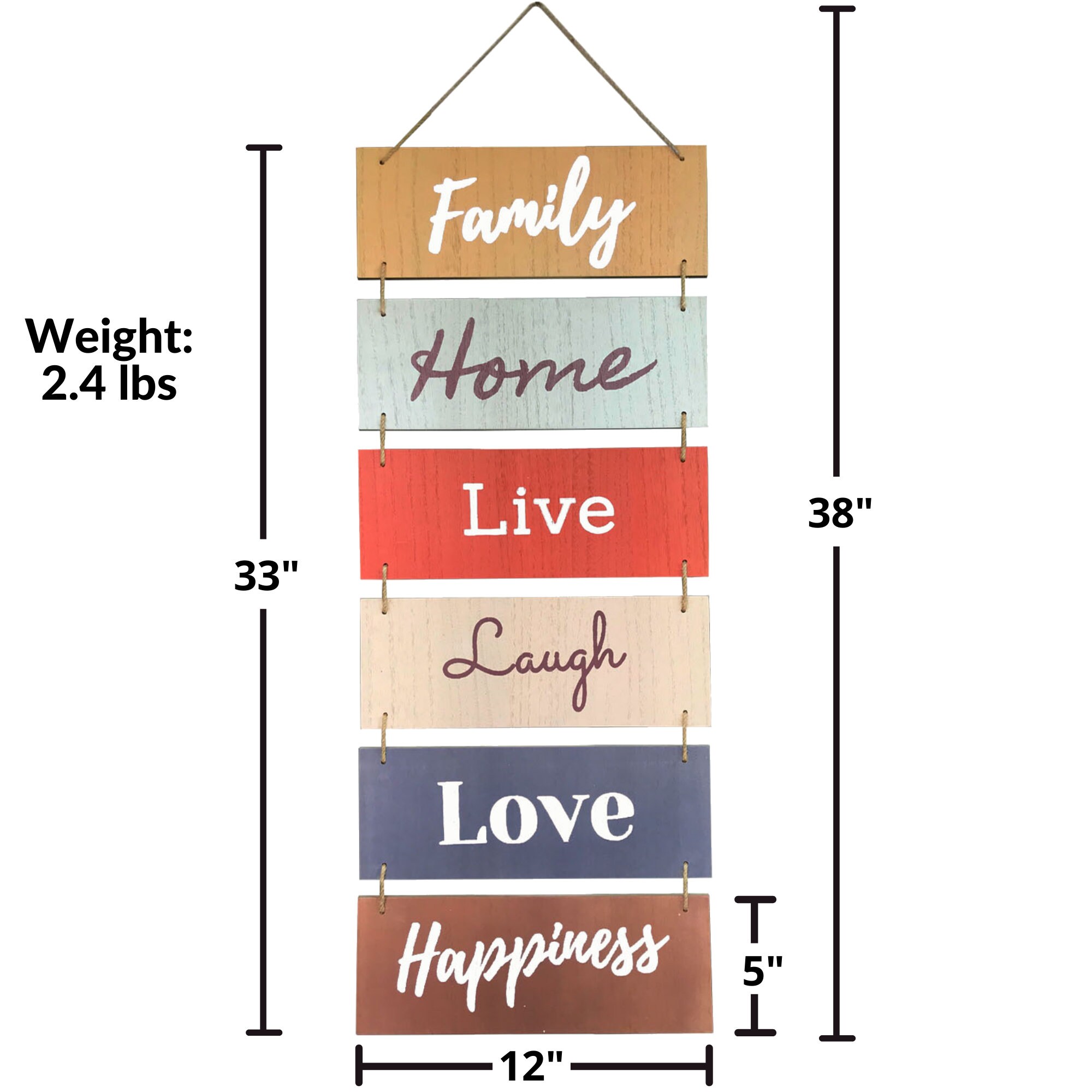 Wall Décor Sign Welcome Vertical Wall Art Decorations | Etsy