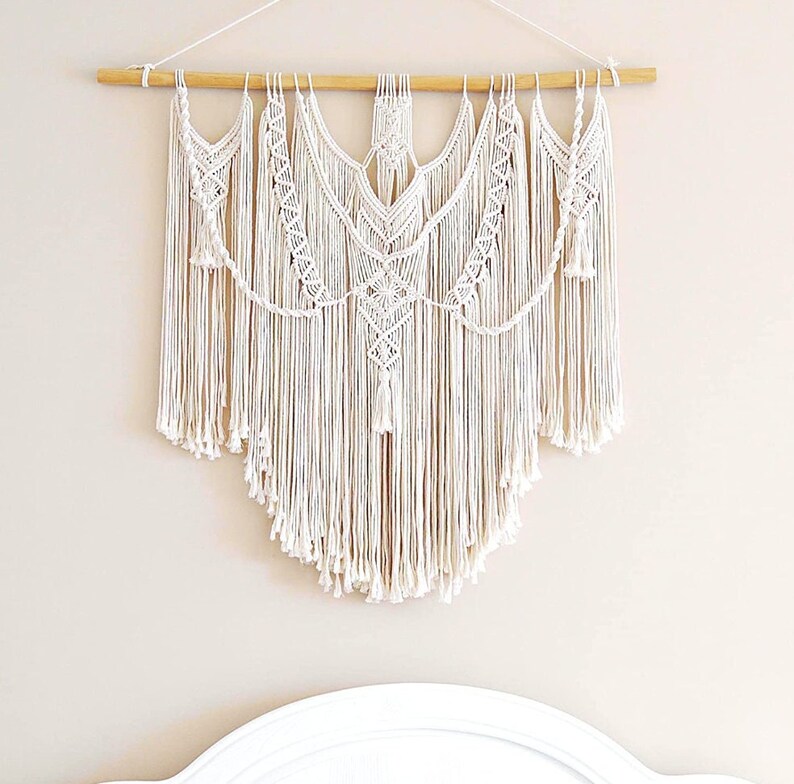 Boho Chic: Handcrafted Macrame Wall Hanging for Stunning Home - Etsy
