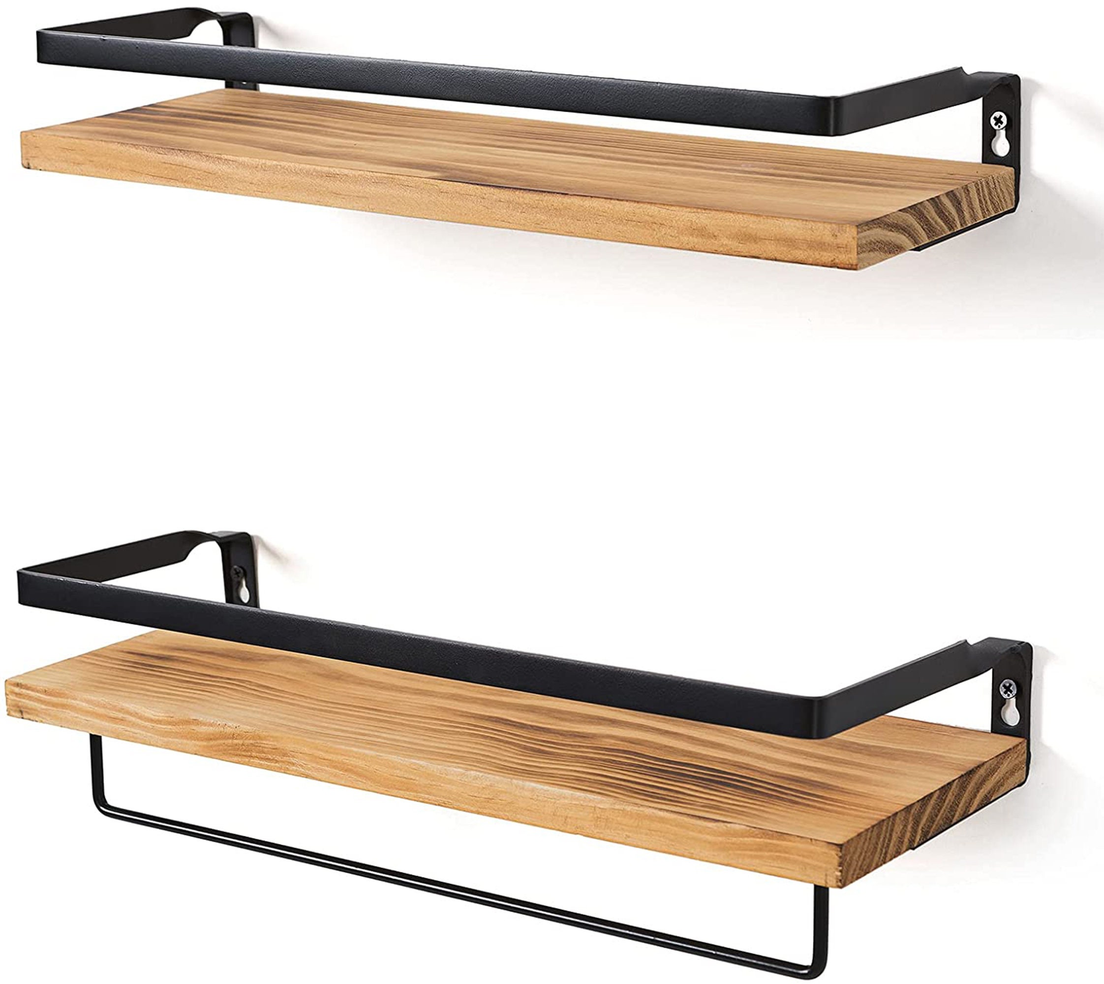2 Floating Storage Shelves Shelves for Living Room Kitchen - Etsy