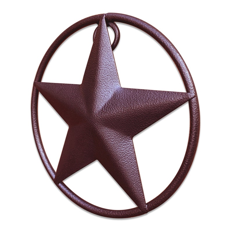 5 Rustic Barn Star Heavy Gauge Metal Iron Western - Etsy