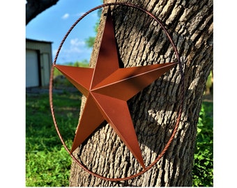 18 Rustic Barn Star Heavy Gauge Metal Iron Western | Etsy