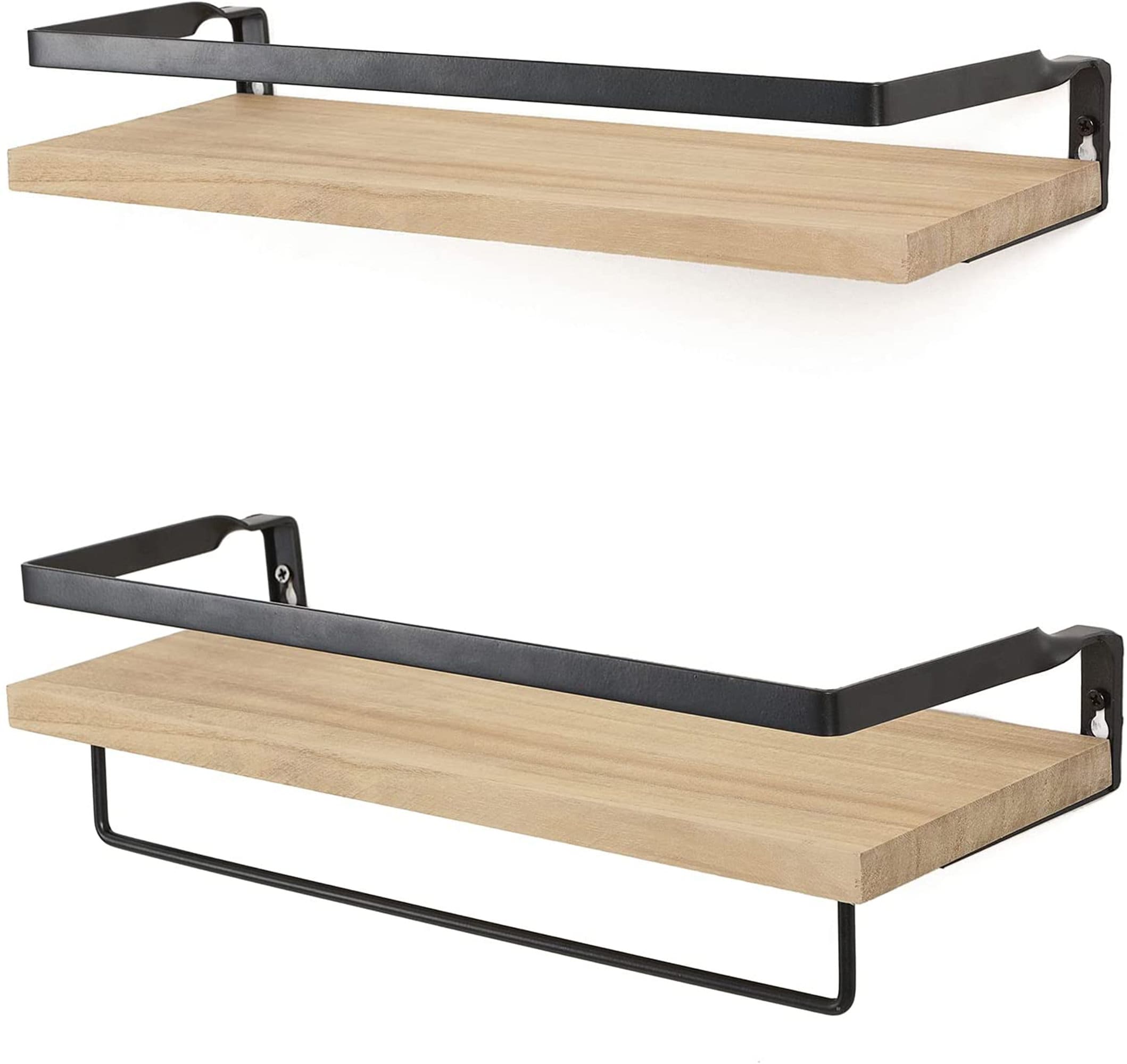 2 Floating Storage Shelves Shelves for Living Room Kitchen - Etsy