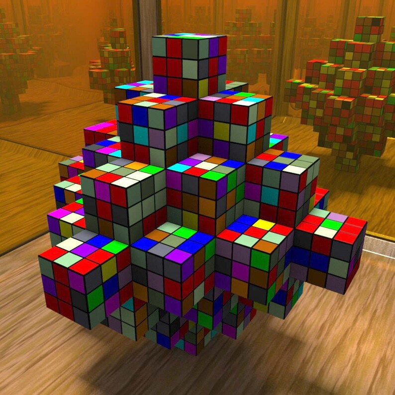 Rubik's Worst Nightmare - Etsy