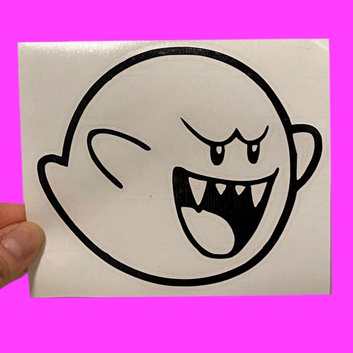 Car Stickers Car Decals Vinyl Decals Mario Ghost - Etsy