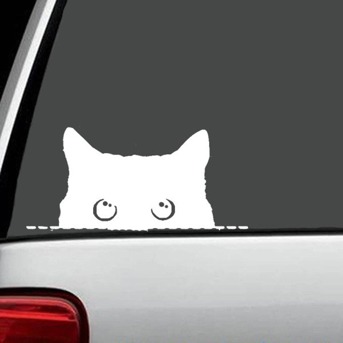 Cat Peeking Car Decals Car Stickers Vinyl Decals - Etsy