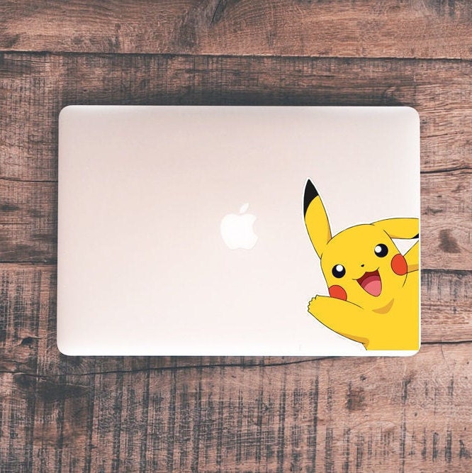 Pikachu Waving Hi Car Stickers Stickers Decals Vinyl | Etsy