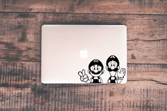 Mario and Luigi Peace Sign Car Decals Car Stickers Vinyl - Etsy