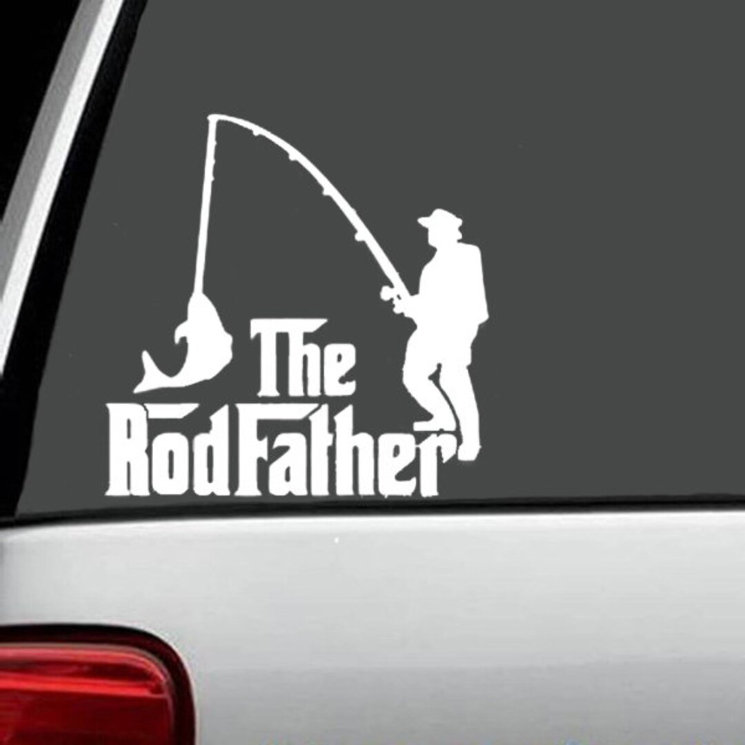 Car Decals - Car Stickers - Vinyl Decals - the Rodfather - Fishing ...