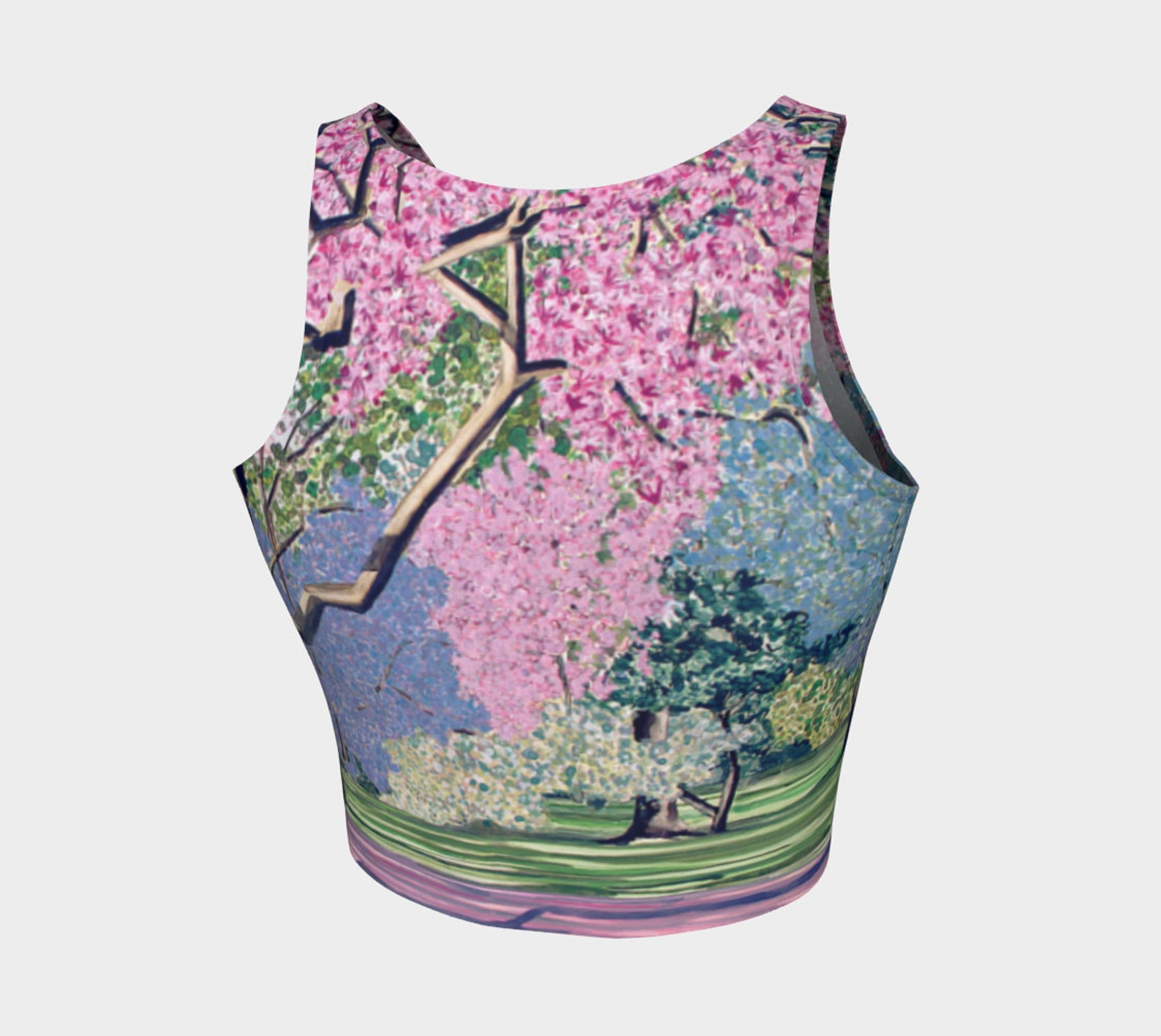 Cherry Blossoms Crop Top Etsy
