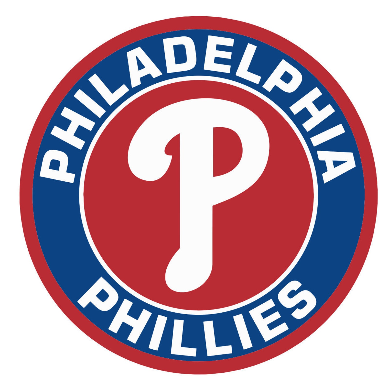 Wreath sign Philadelphia Phillies sign Baseball sign Metal | Etsy