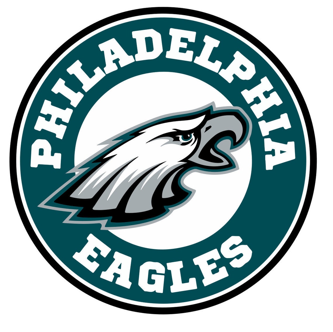 Wreath sign Philadelphia Eagles Sign Metal Sign Football | Etsy