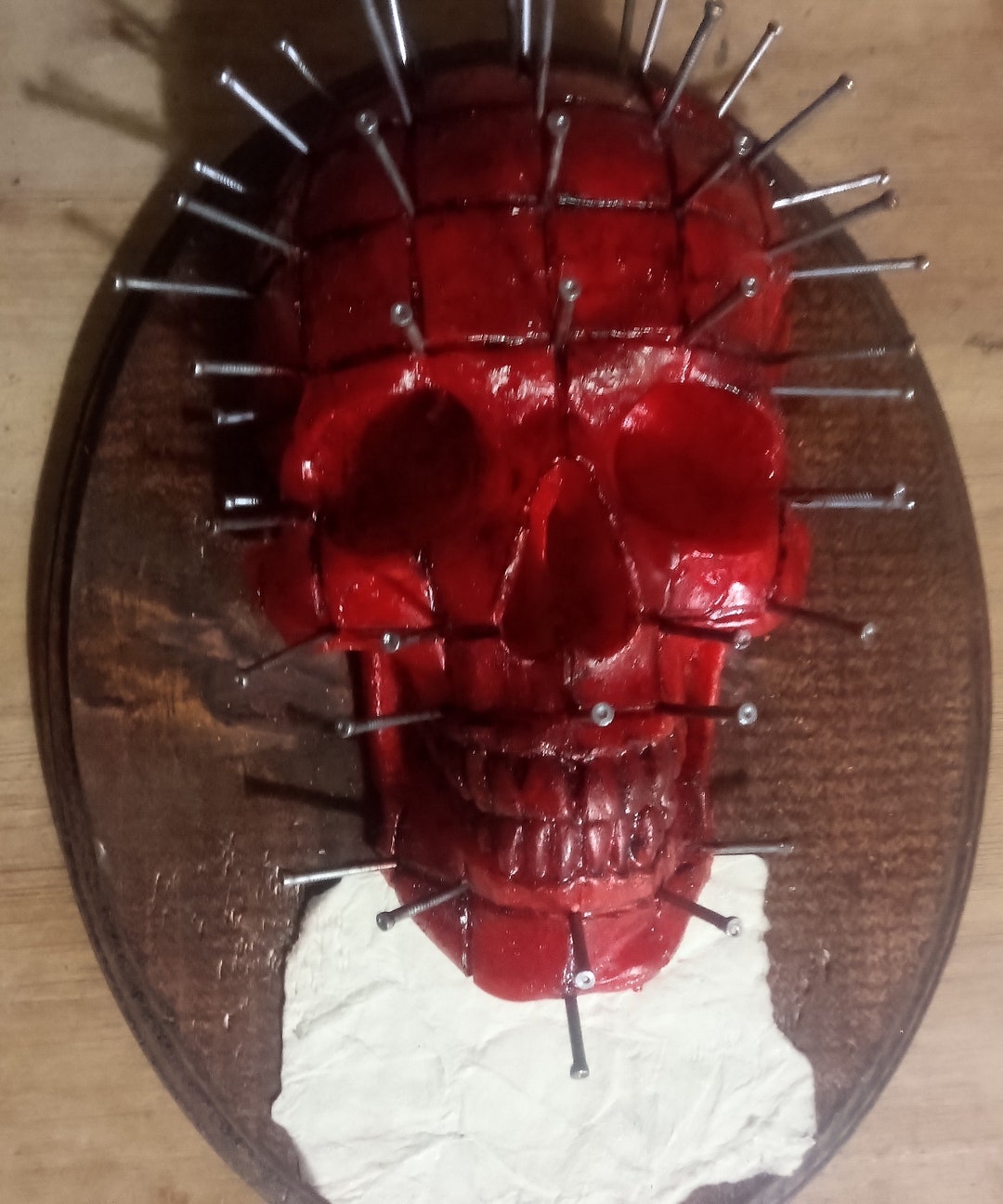 Hellraiser Pinhead Bust/ Placque BLOOD - Etsy