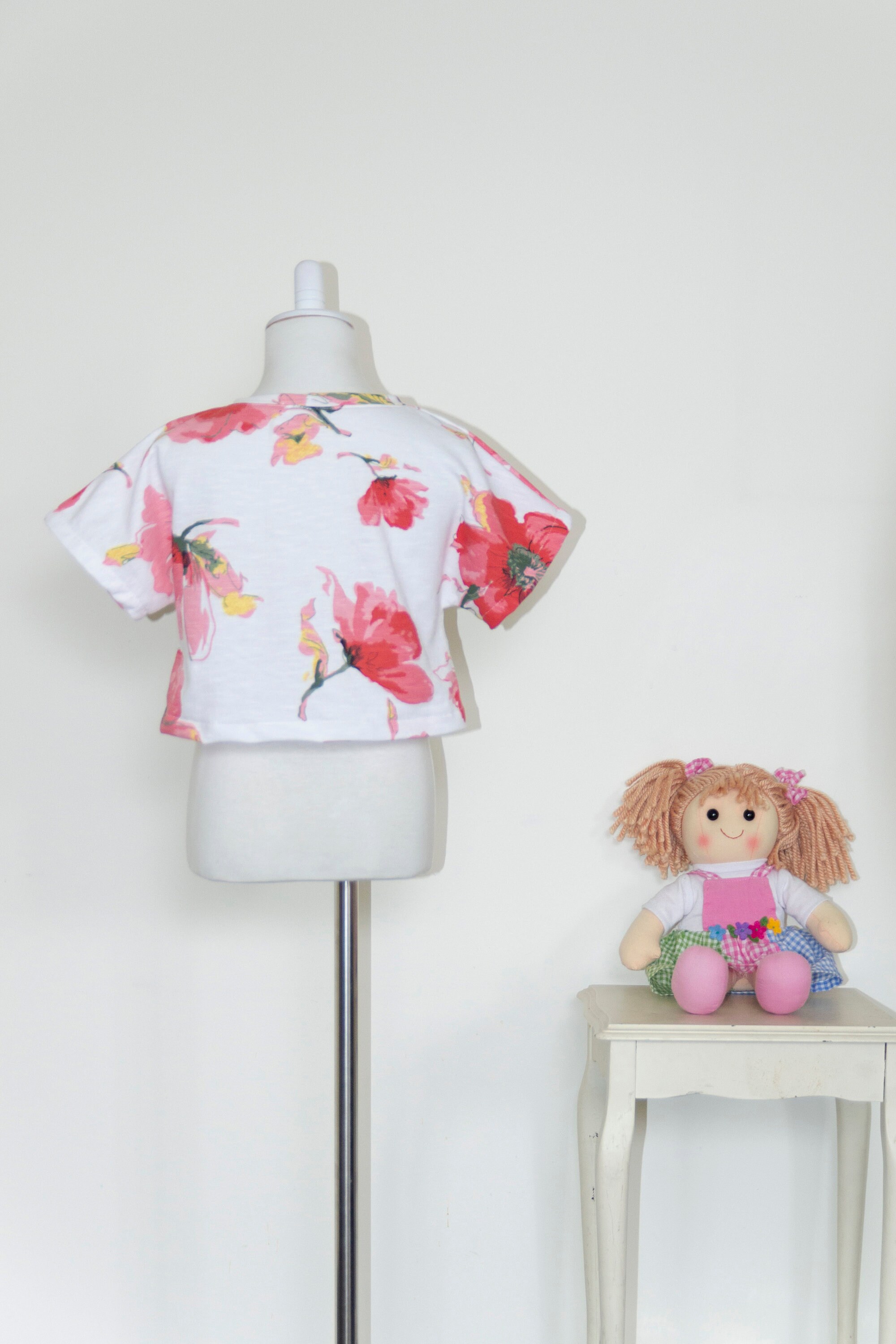 T-shirt Dress PDF Sewing Pattern, Girls Size 1 Year to 6 Years, Knit ...