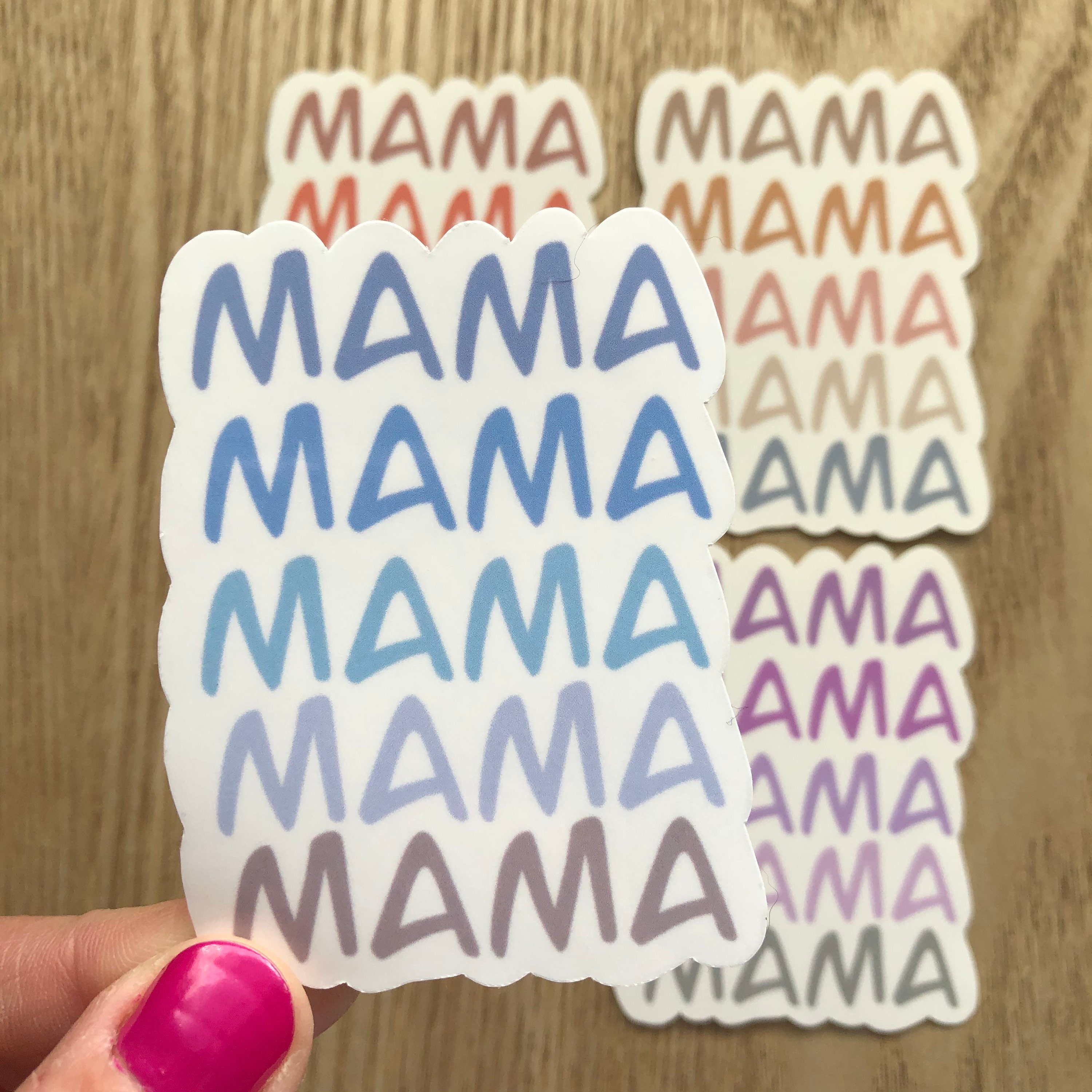 Mama Sticker - Etsy