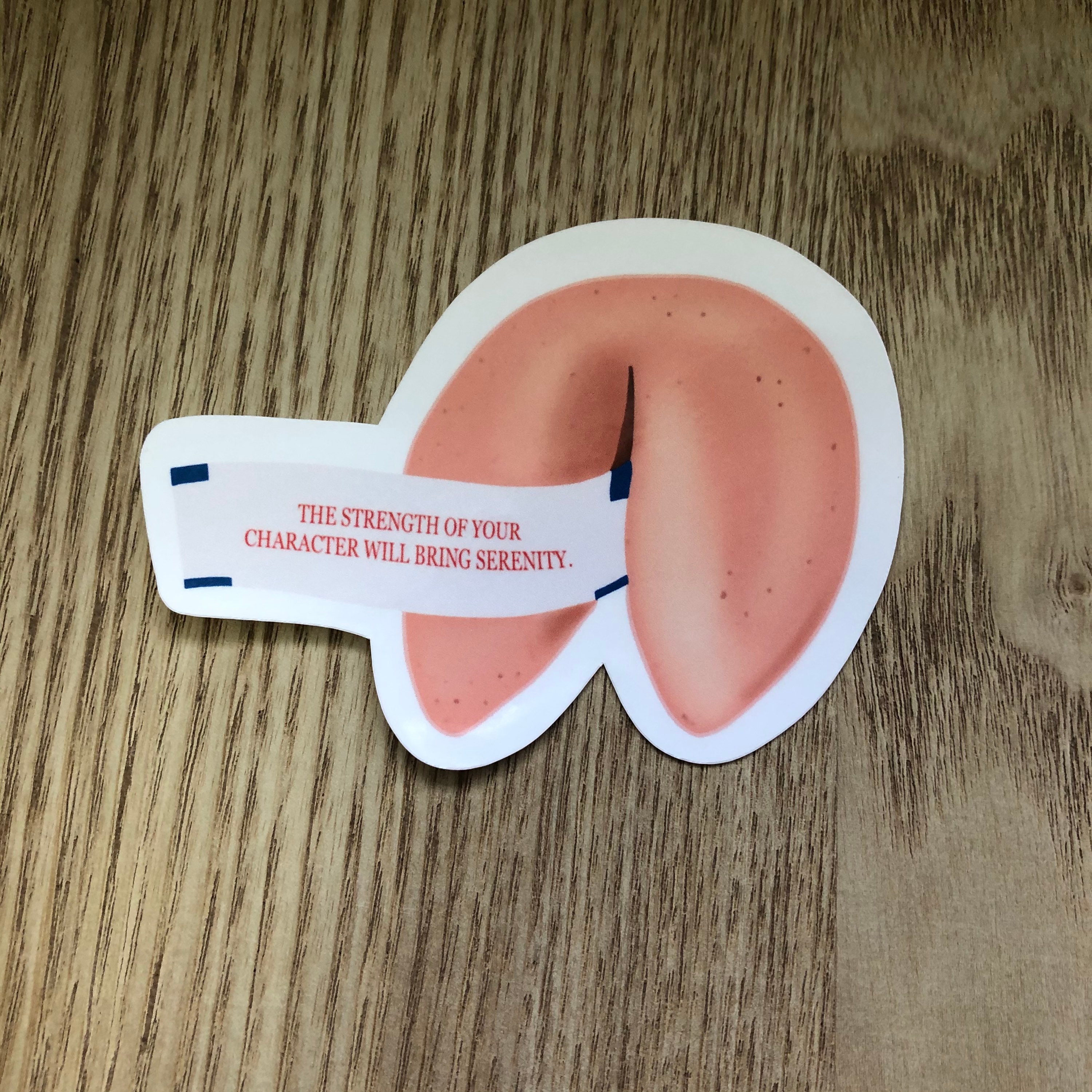 Fortune Cookie Sticker - Etsy