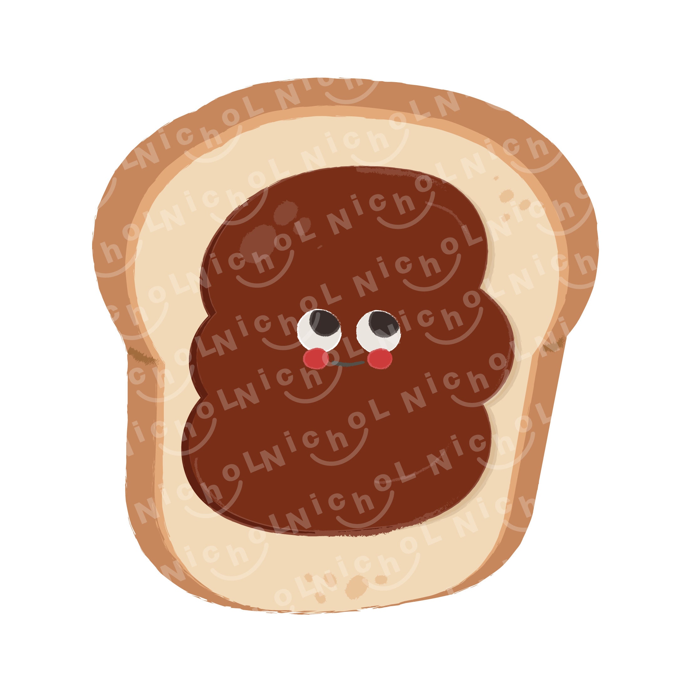 Cute Kawaii Printable Toasts Clipart / Commercial Use/ PNG - Etsy