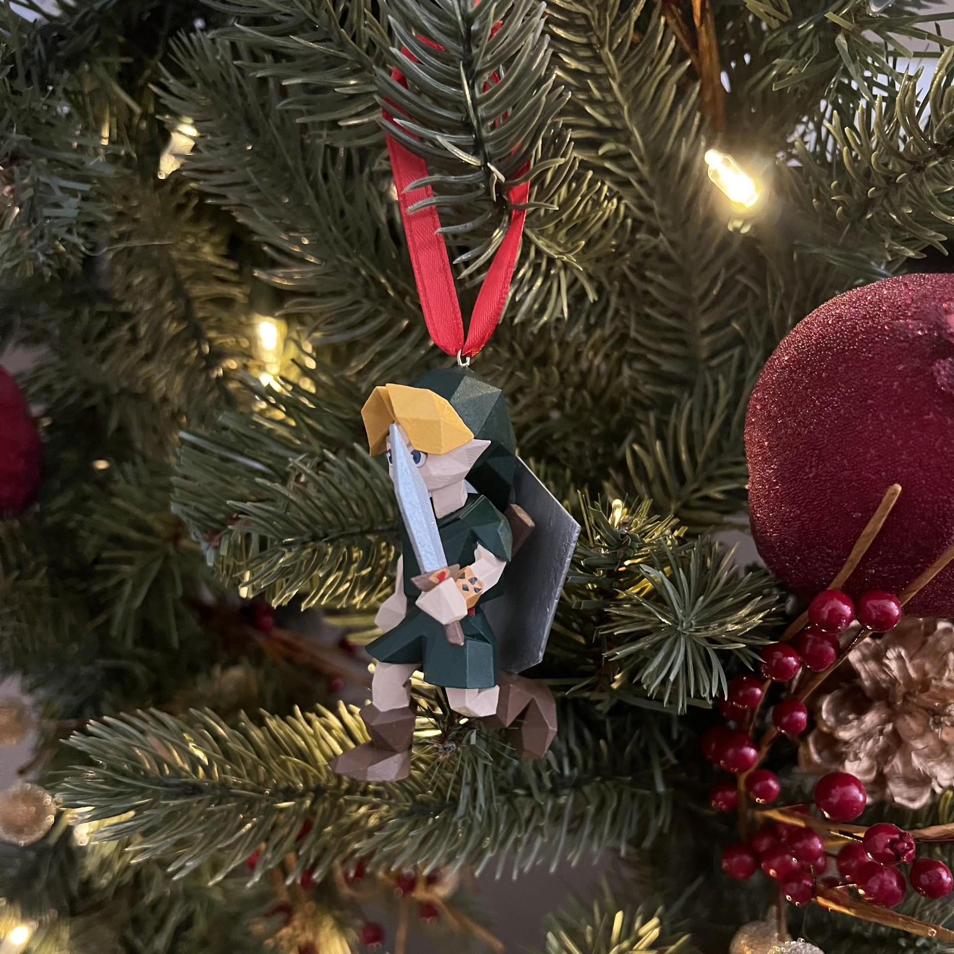 Legend of Zelda Young Link Christmas Ornament - Etsy