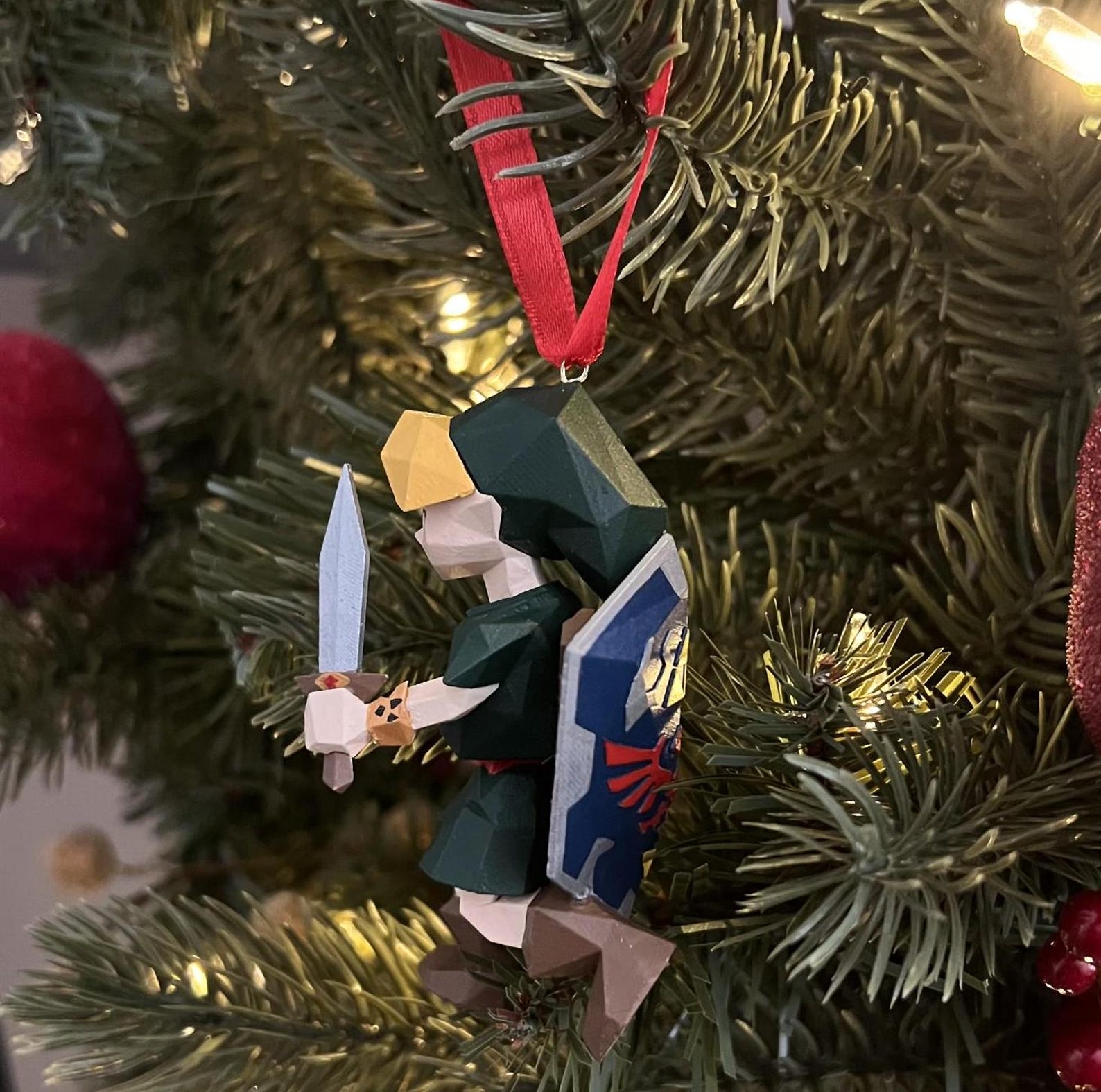 Legend of Zelda Young Link Christmas Ornament - Etsy