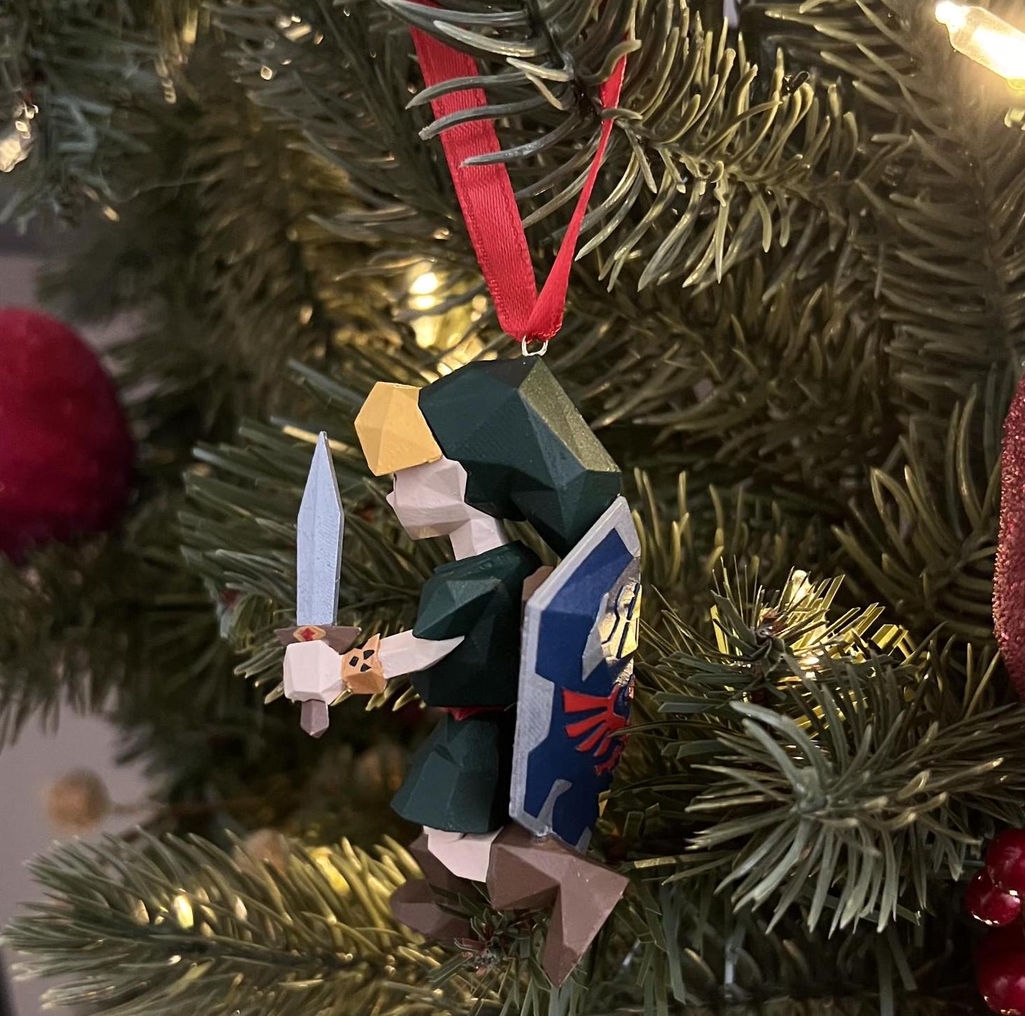 Legend of Zelda Young Link Christmas Ornament - Etsy