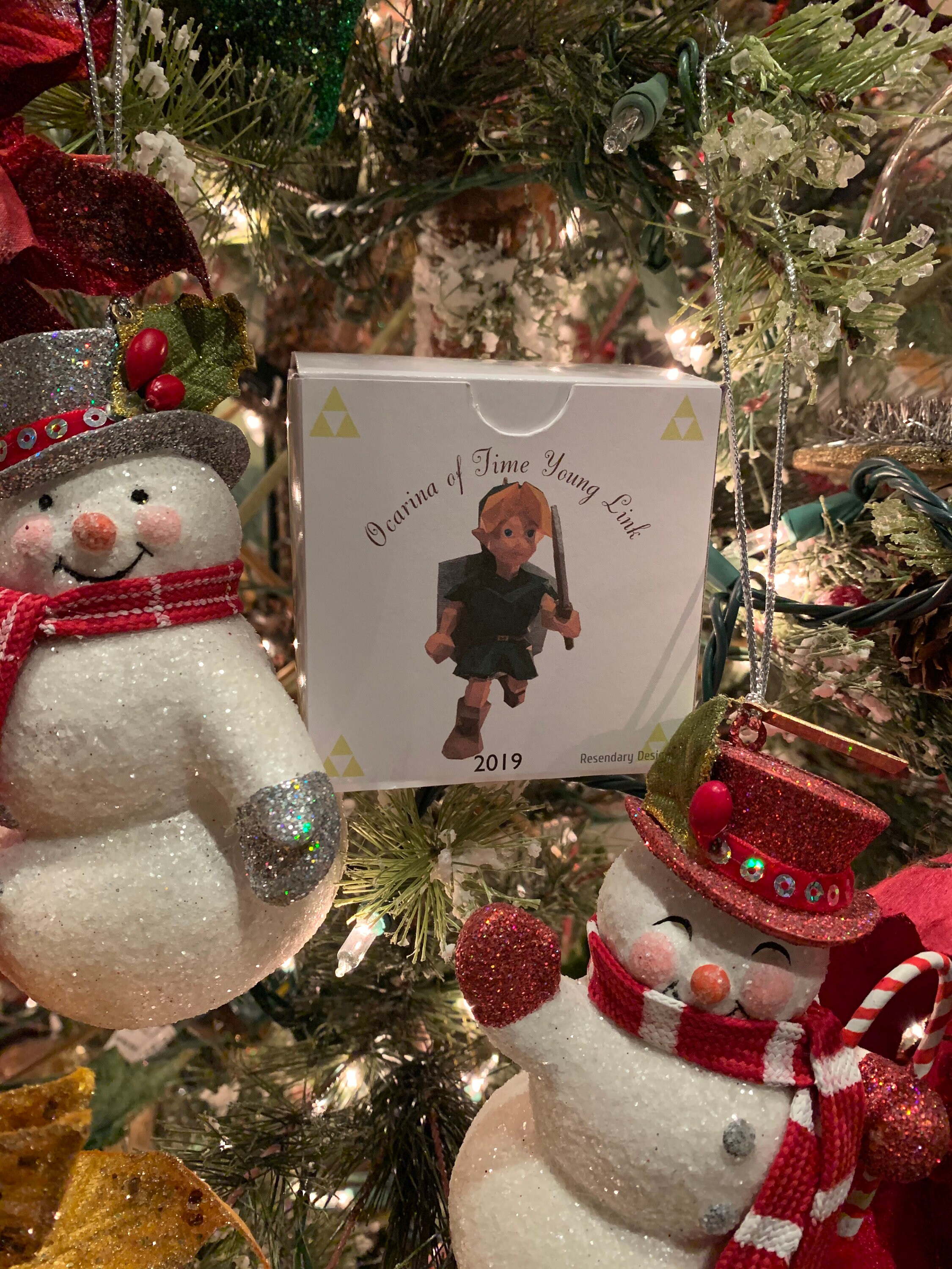 Legend of Zelda Young Link Christmas Ornament - Etsy