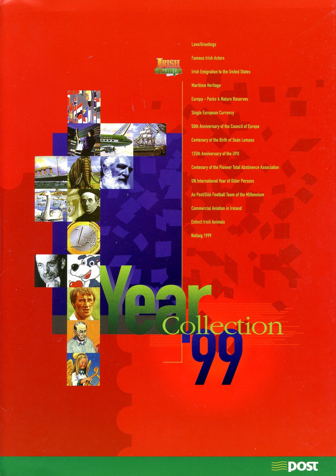 Ireland - 1999 Presentation Year Pack as Issued by an Post - Complete ...