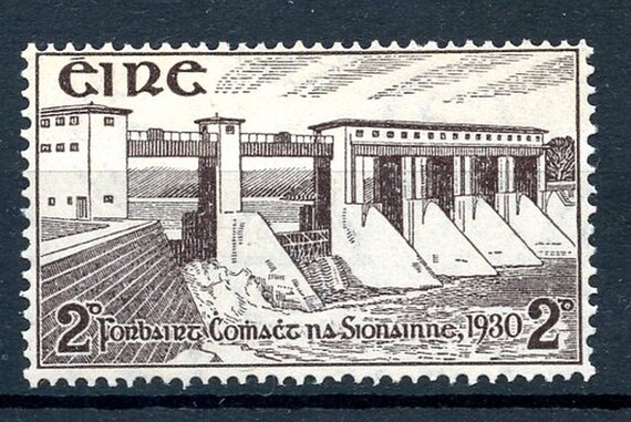 Ireland 1930 Scott 83 Shannon Hydro-Electric Power Scheme | Etsy